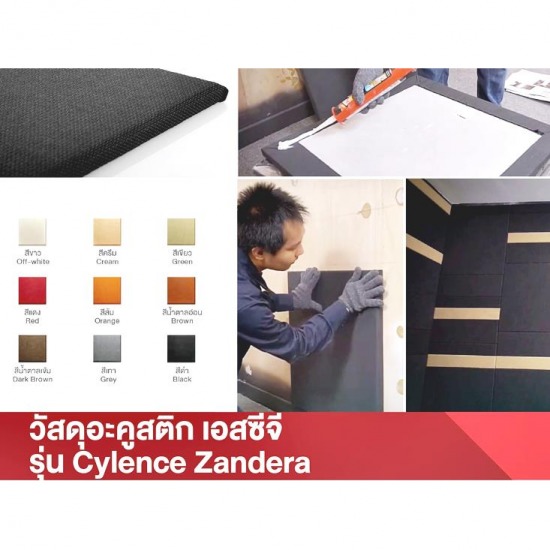 แผ่นอะคูสติก เอสซีจี รุ่น Cylence Zandera | ร้านวัสดุก่อสร้าง SCG ...