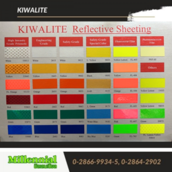 สติกเกอร์สะท้อนแสง Kiwalite | สติ๊กเกอร์สะท้อนแสง ราคาถูก มิลเลนเนียล ...