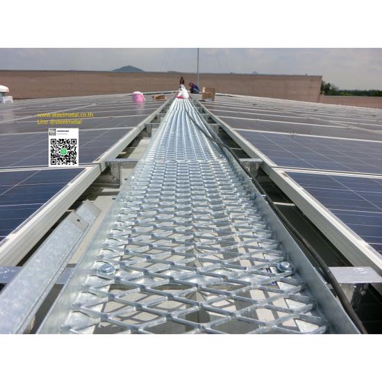 ตะแกรงทางเดินโซล่าร์เซลXS63 | บริษัท สตีล เมทัล จำกัด