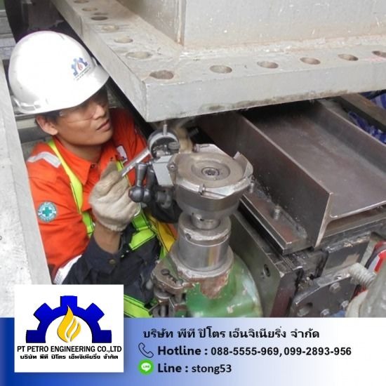 งานคว้านรูในท่อที่หน้างาน Boring field service | โรงกลึงและงานหน้างาน ...