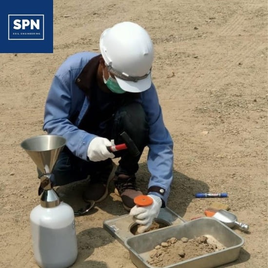 บริการรับทดสอบความหนาแน่นของดิน | เจาะสำรวจดิน Soil Boring Test - เอสพี ...