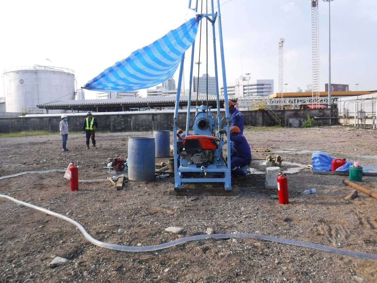 บริษัทรับเจาะสำรวจดิน Soil Boring Test-เอสพีเอ็น ซอยล์ เอ็นจิเนียริ่ง